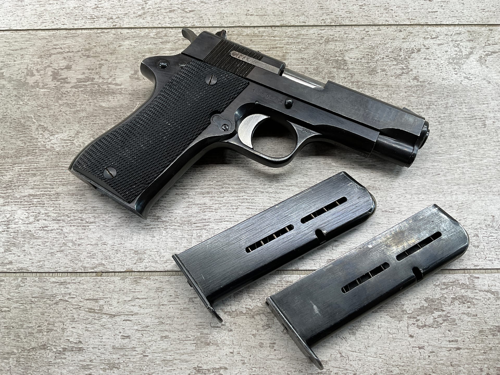 STAR MODEL BM 9 MM PARABELLUM IN ORIGINAL BOX, FROM JAMES EARL JONES ...