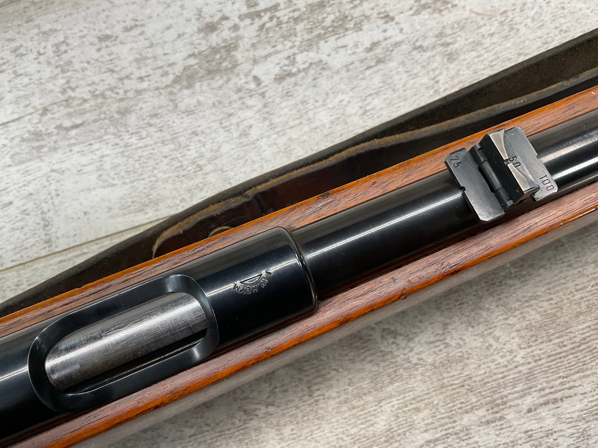 F.W. HEYM GERMAN .22 TRAINER SINGLE SHOT BOLT ACTION RIFLE - Checkpoint ...