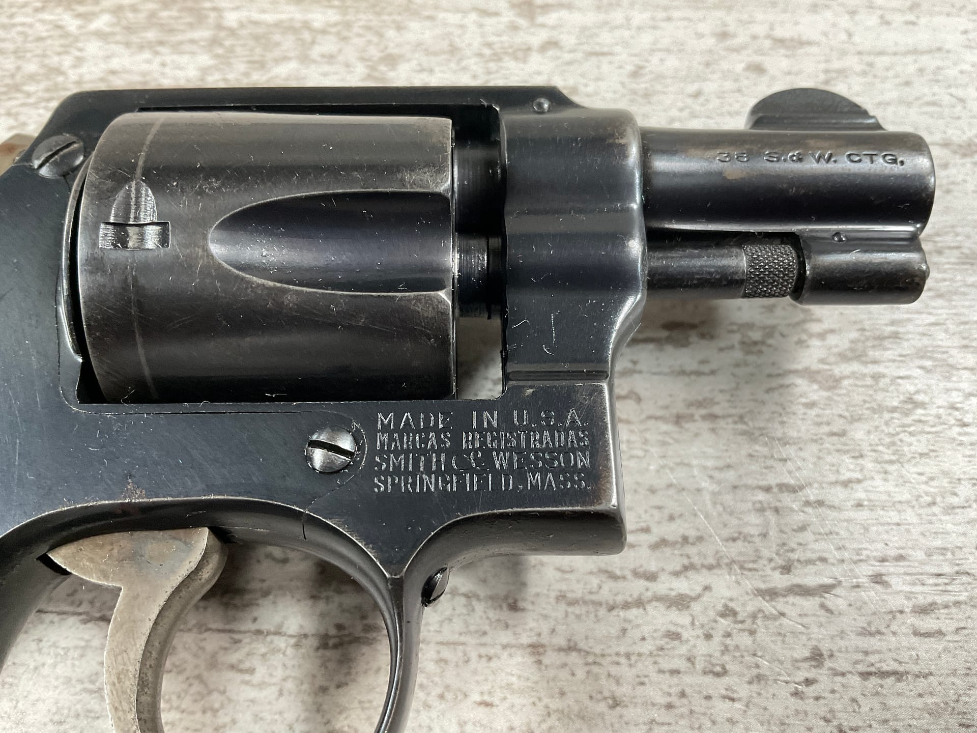 SMITH & WESSON .38S&W DA TERRIER MODEL REVOLVER - Checkpoint Charlie's