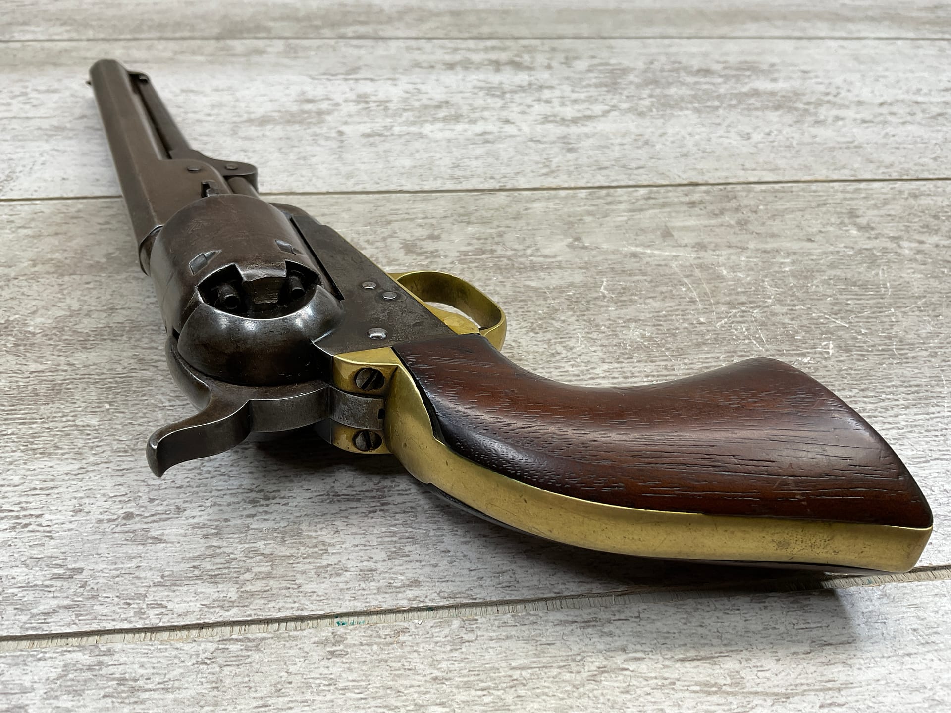 COLT 1851 NAVY .36 CAL ANTIQUE REVOLVER, 1856 MFR - Checkpoint Charlie's
