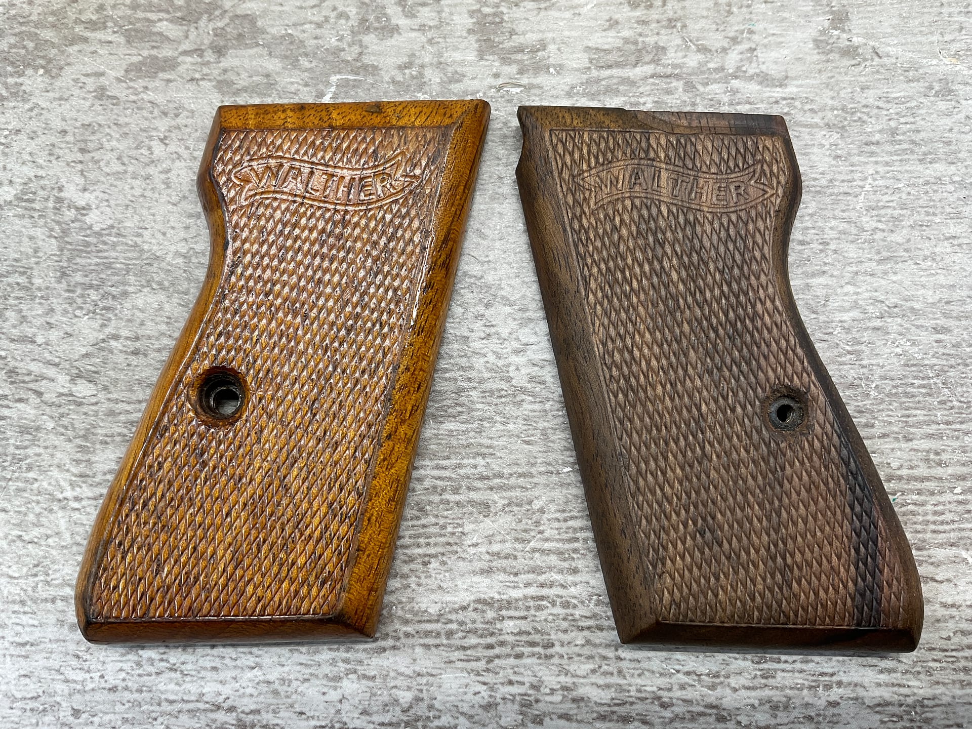 WALTHER PP WOOD PISTOL GRIPS - Checkpoint Charlie's