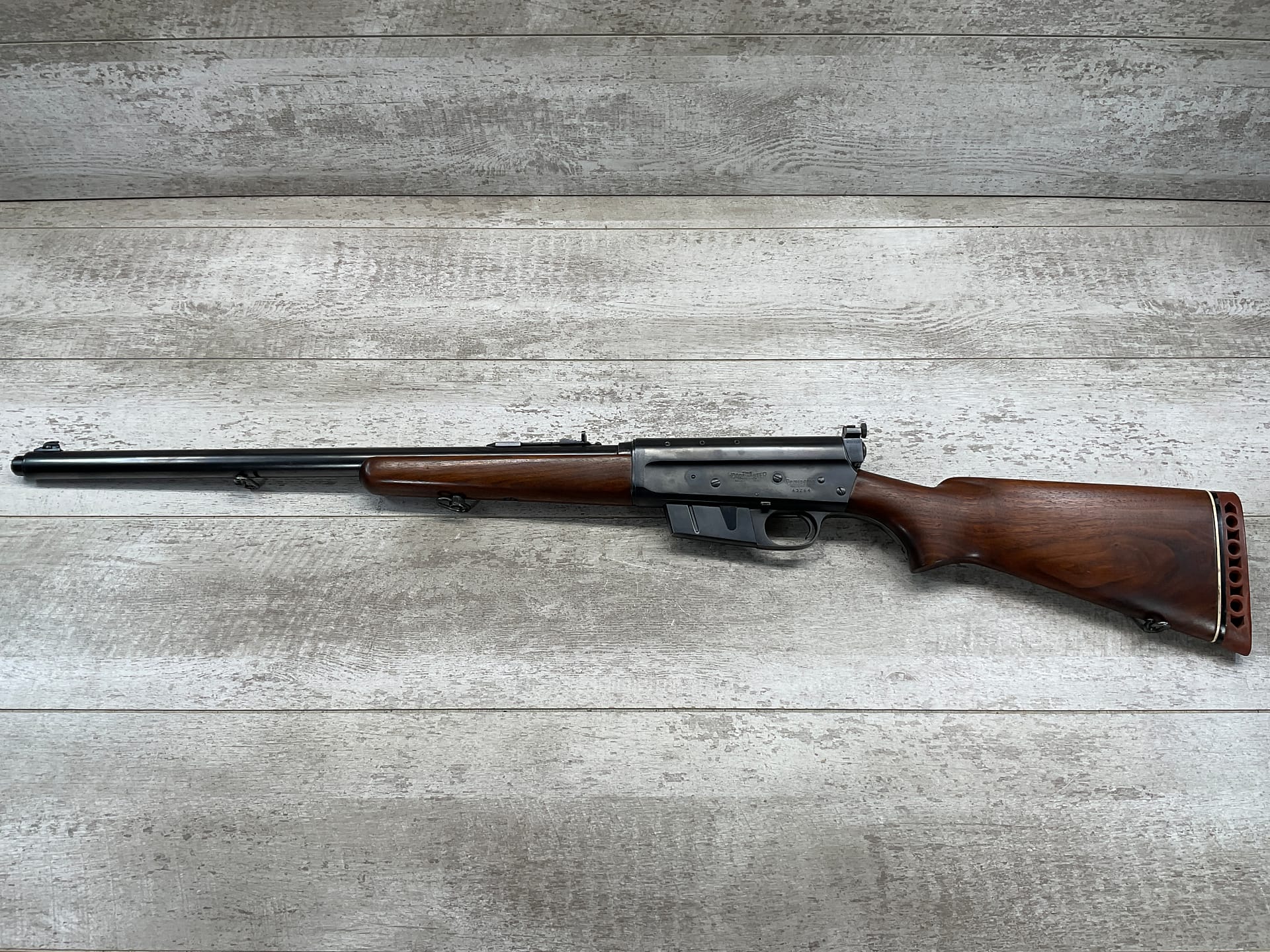 REMINGTON WOODMASTER MODEL 81 300 SAVAGE SEMI AUTO RIFLE, MINTY ...