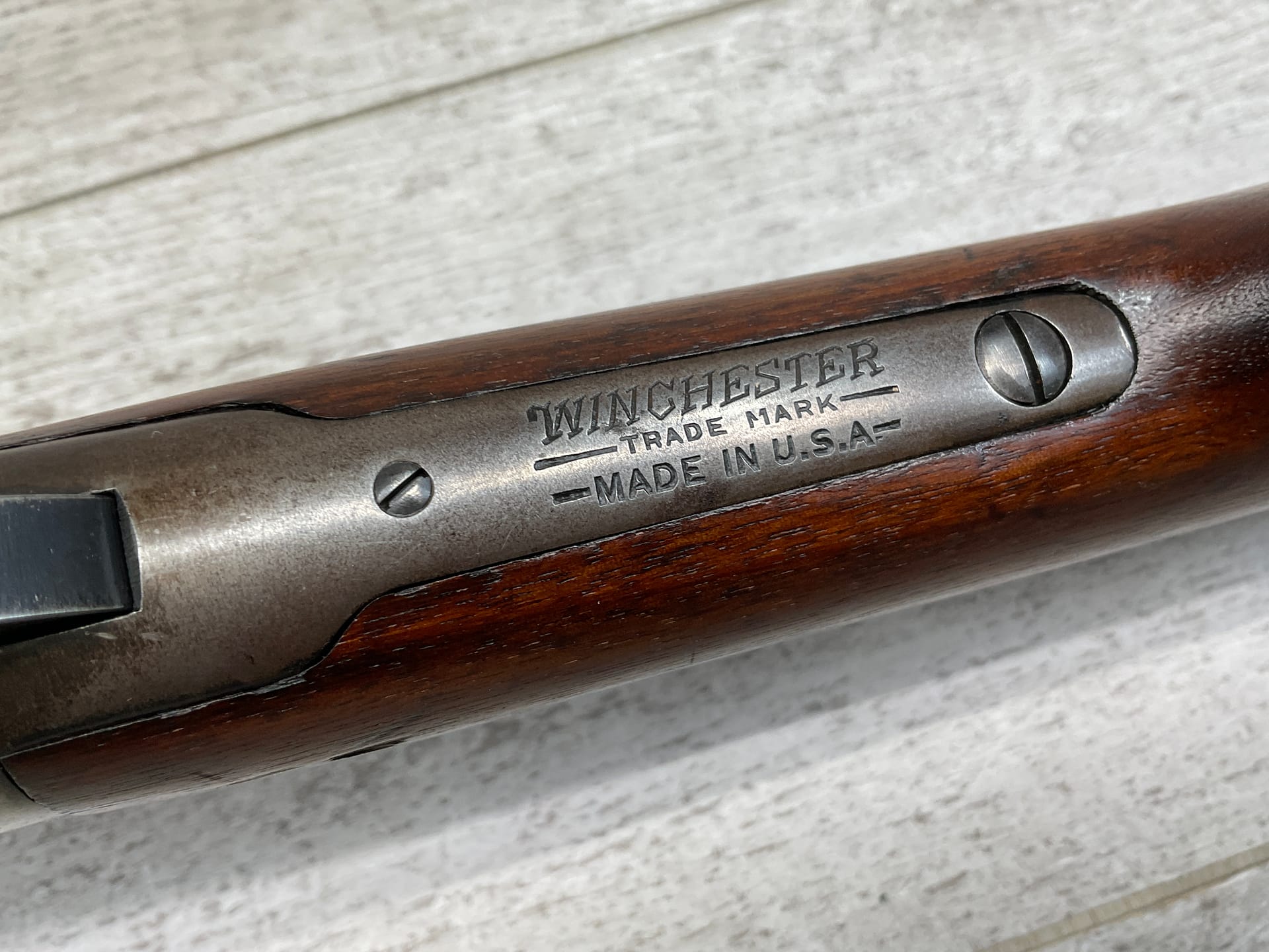 WINCHESTER MODEL 94 30 WCF LEVER ACTION CARBINE RIFLE, 1937 MFR - Checkpoint Charlie's