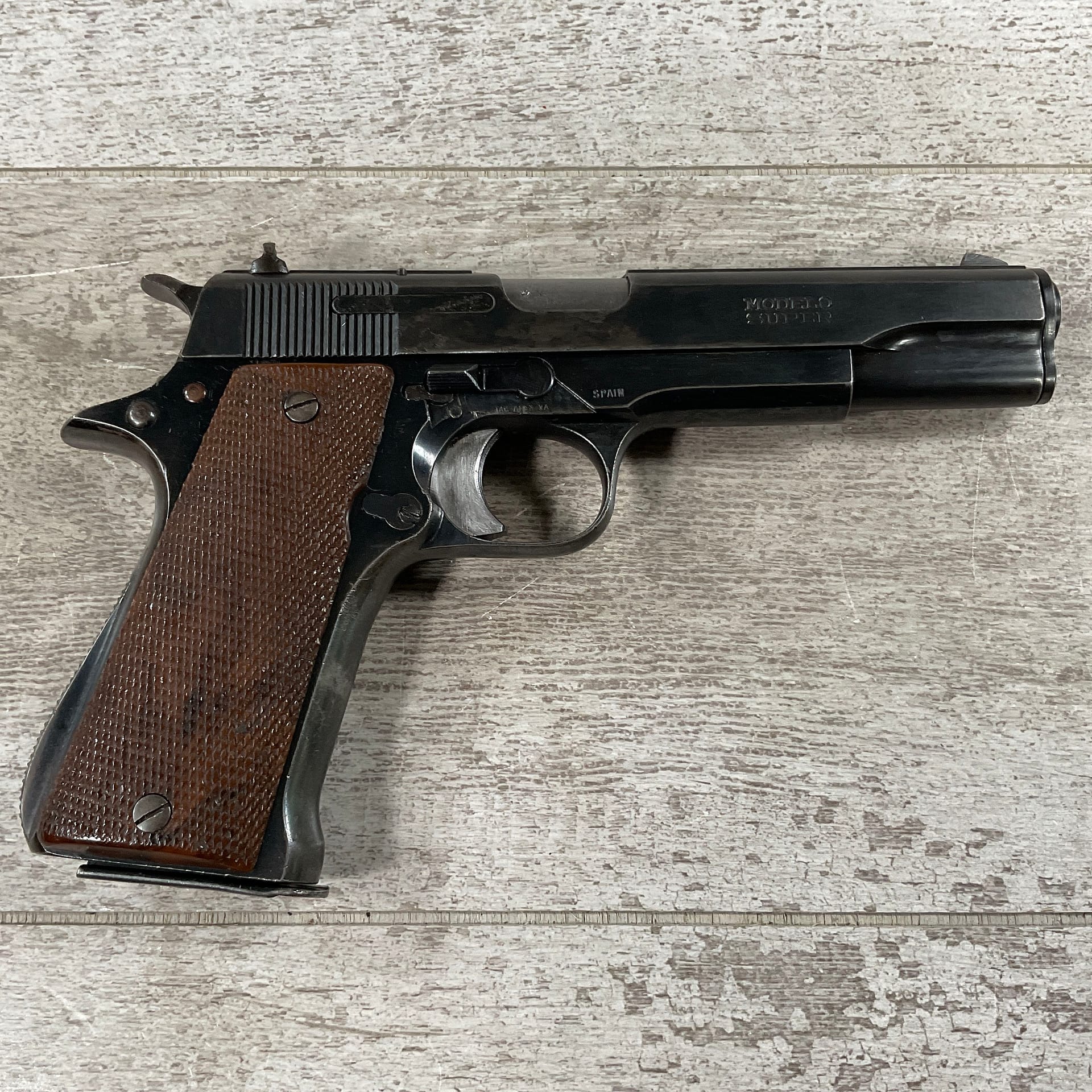 STAR MODEL A "SUPER" 9MM LARGO PISTOL #3-05004-PF - Checkpoint Charlie's