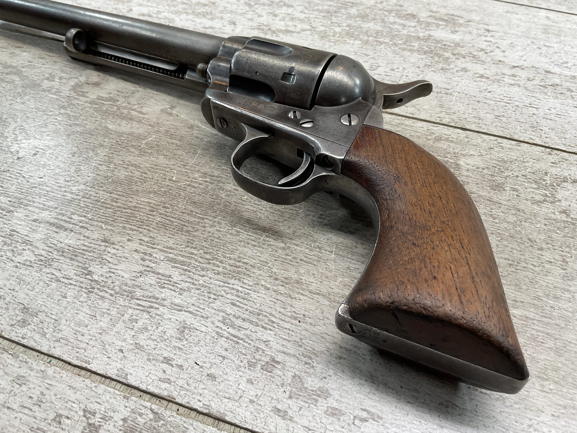 COLT SA ARMY MODEL 1873 PEACEMAKER .45 CAVALRY REVOLVER, VERY RARE ...