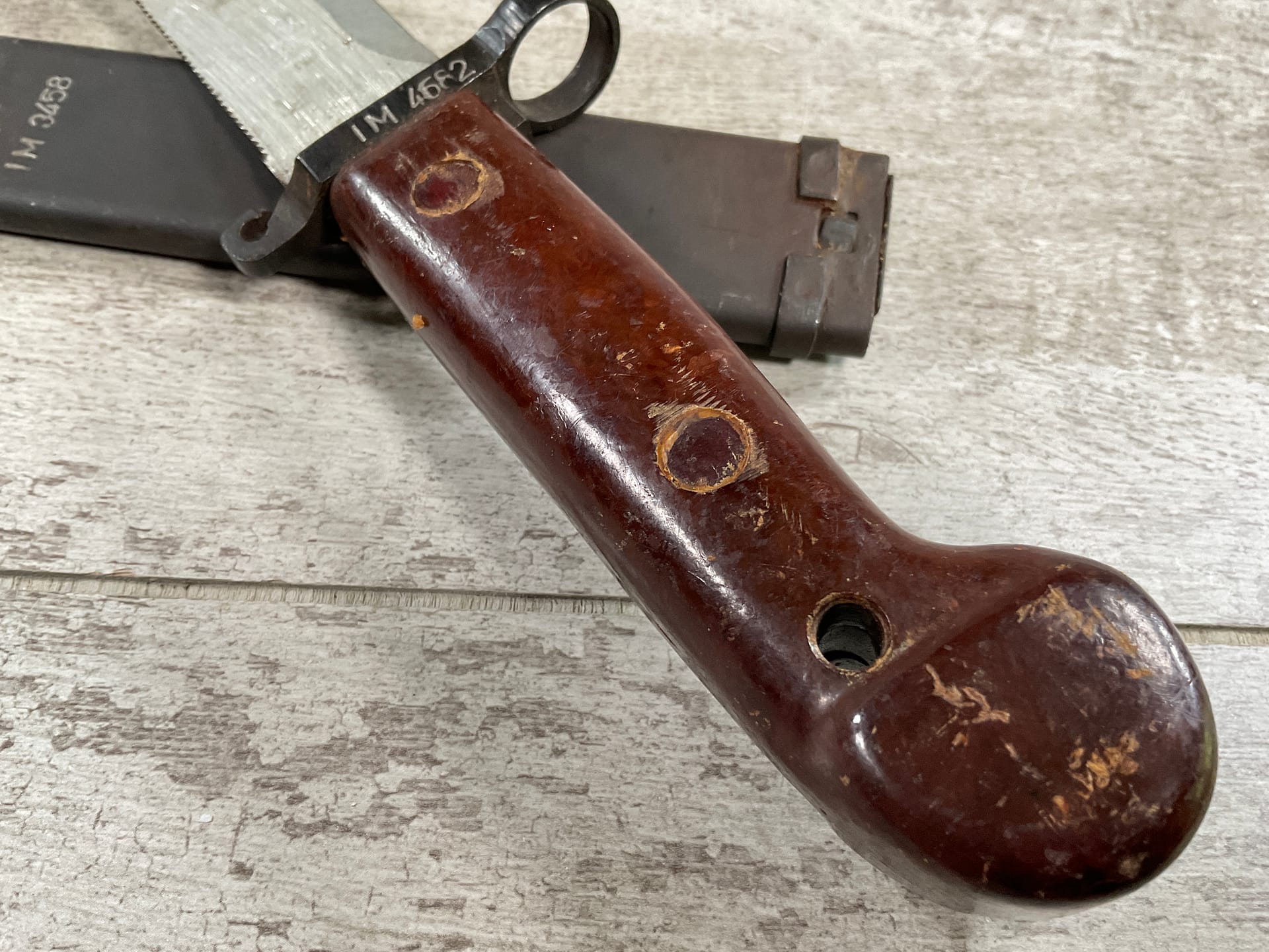 ROMANIAN AKM TYPE I KNIFE BAYONET/TYPE I SCABBARD #3-06048-PF ...