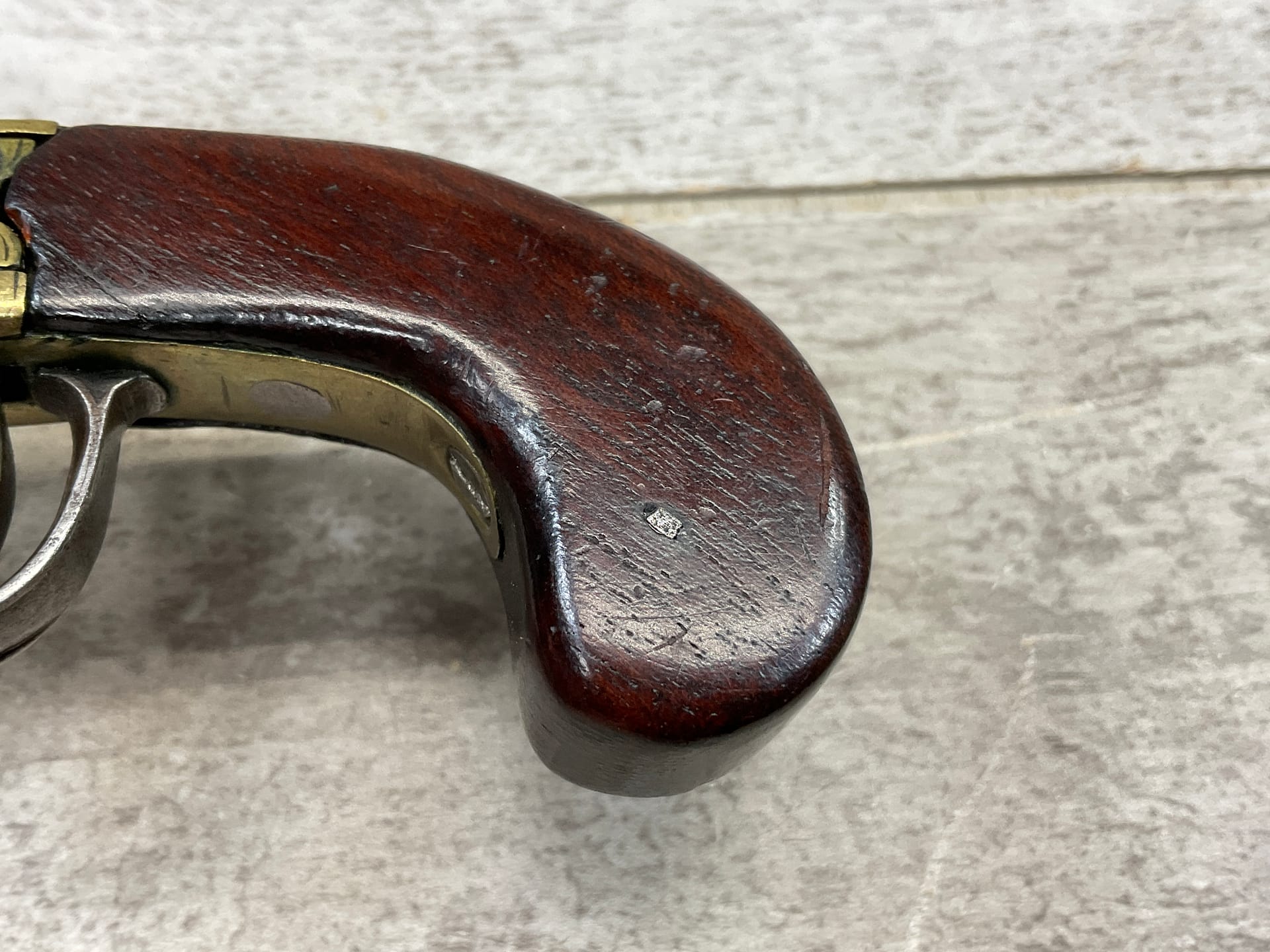 SMITH MUFF FLINTLOCK .32 CAL PISTOL, ANTIQUE - Checkpoint Charlie's