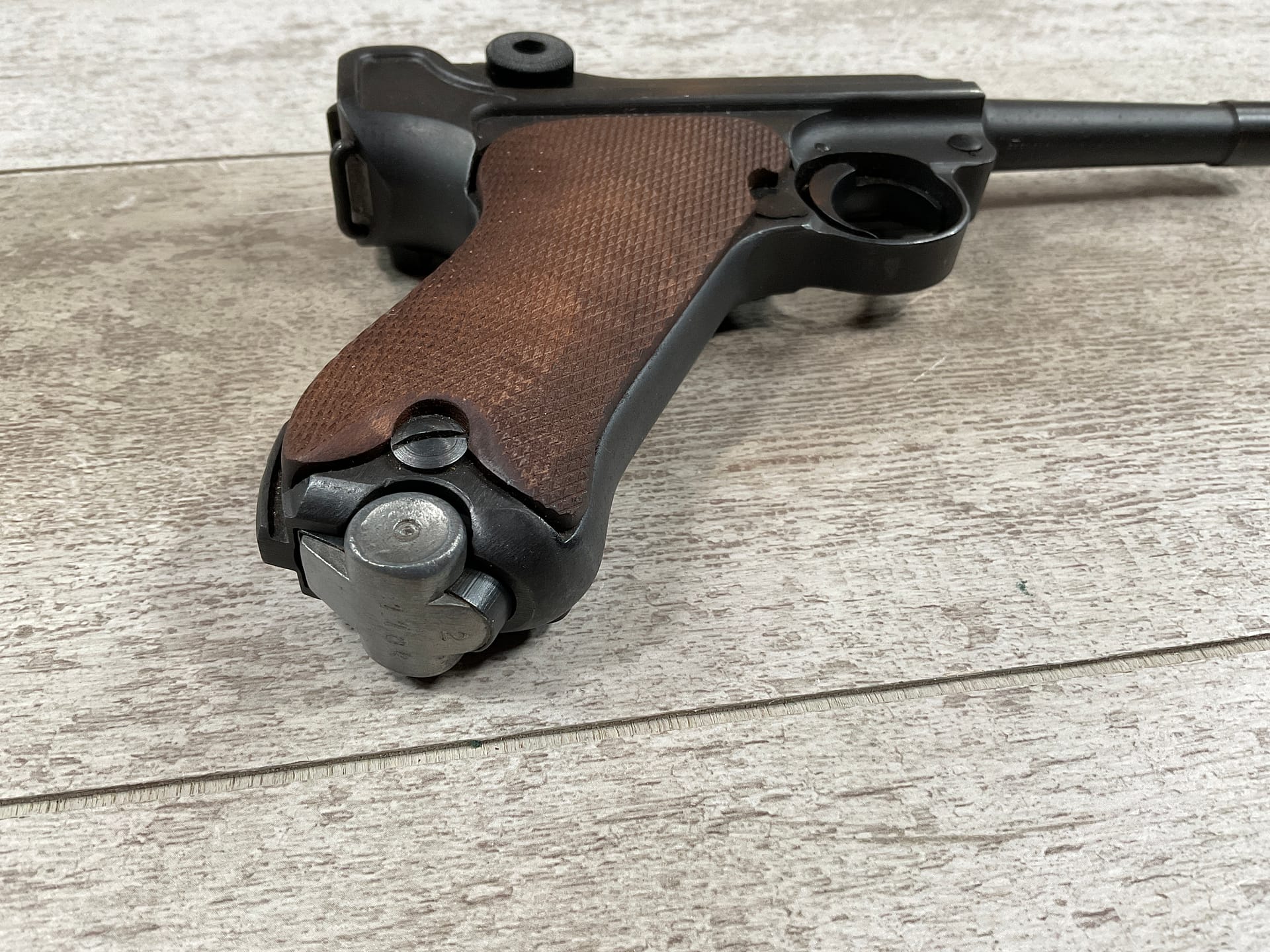 MAUSER COMMERCIAL LUGER P08 42 CODE 9MM PISTOL #3-01038 - Checkpoint ...