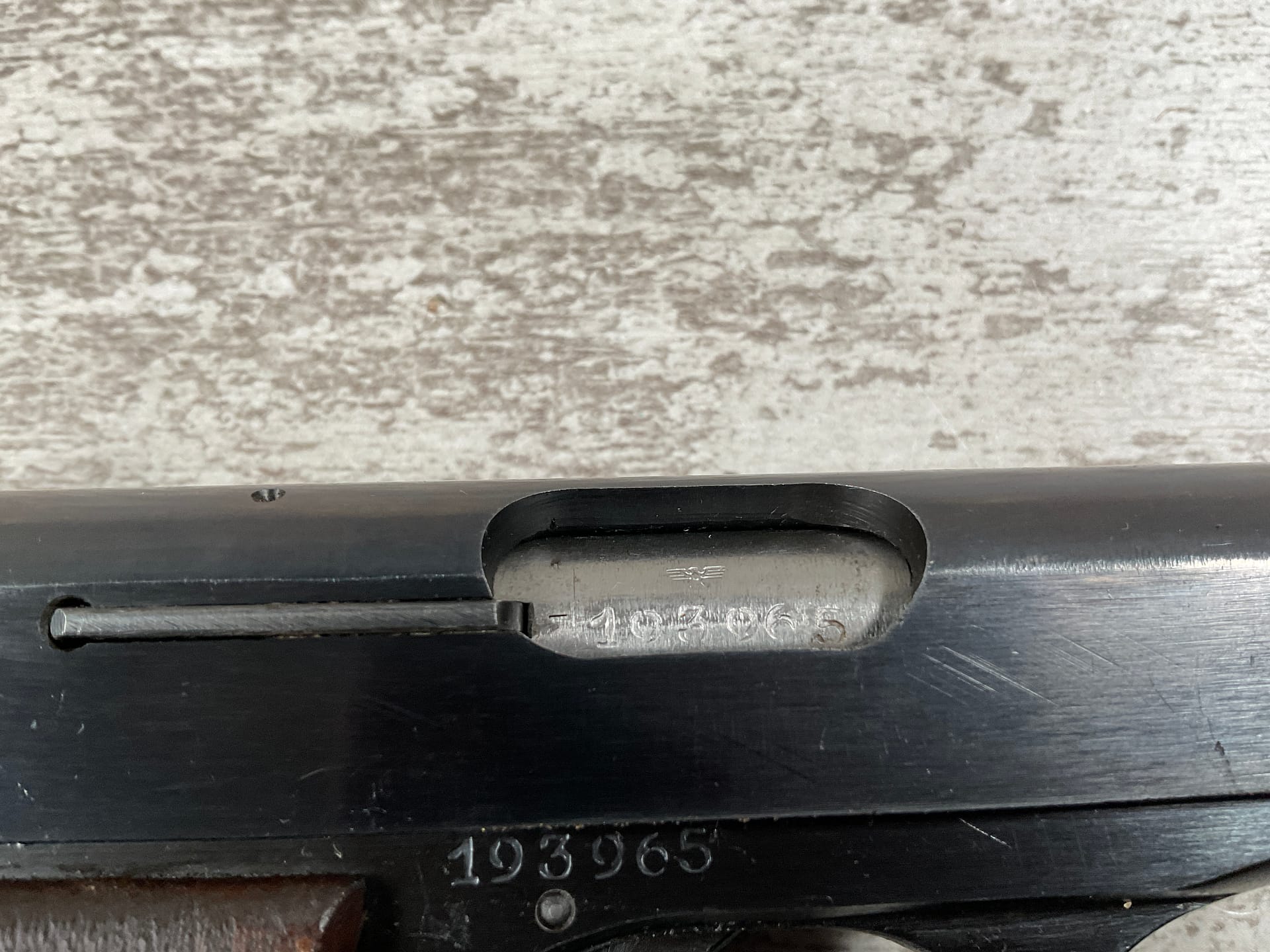 FN BROWNING MODEL 1922 NAZI MARKED .32ACP PISTOL RIG #3-08090-BDH - Checkpoint Charlie's