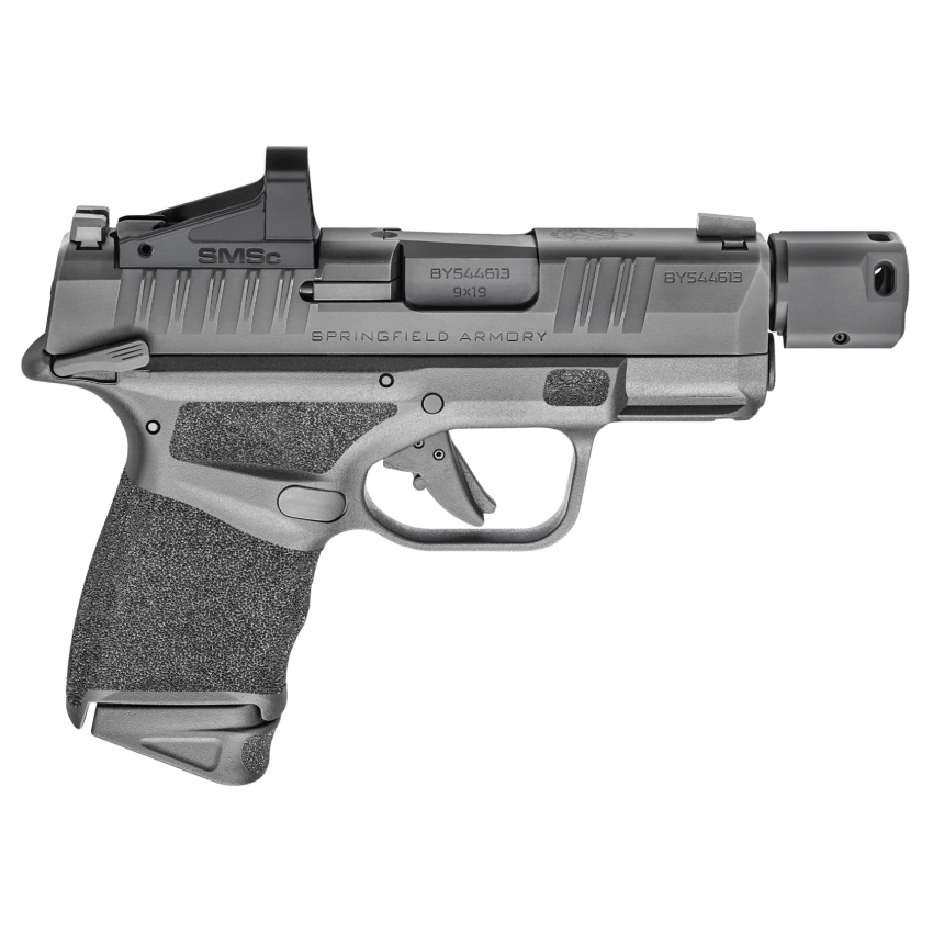 SPRINGFIELD ARMORY HELLCAT RDP MICRO-COMPACT HANDGUN W/SHIELD SMSc RED ...