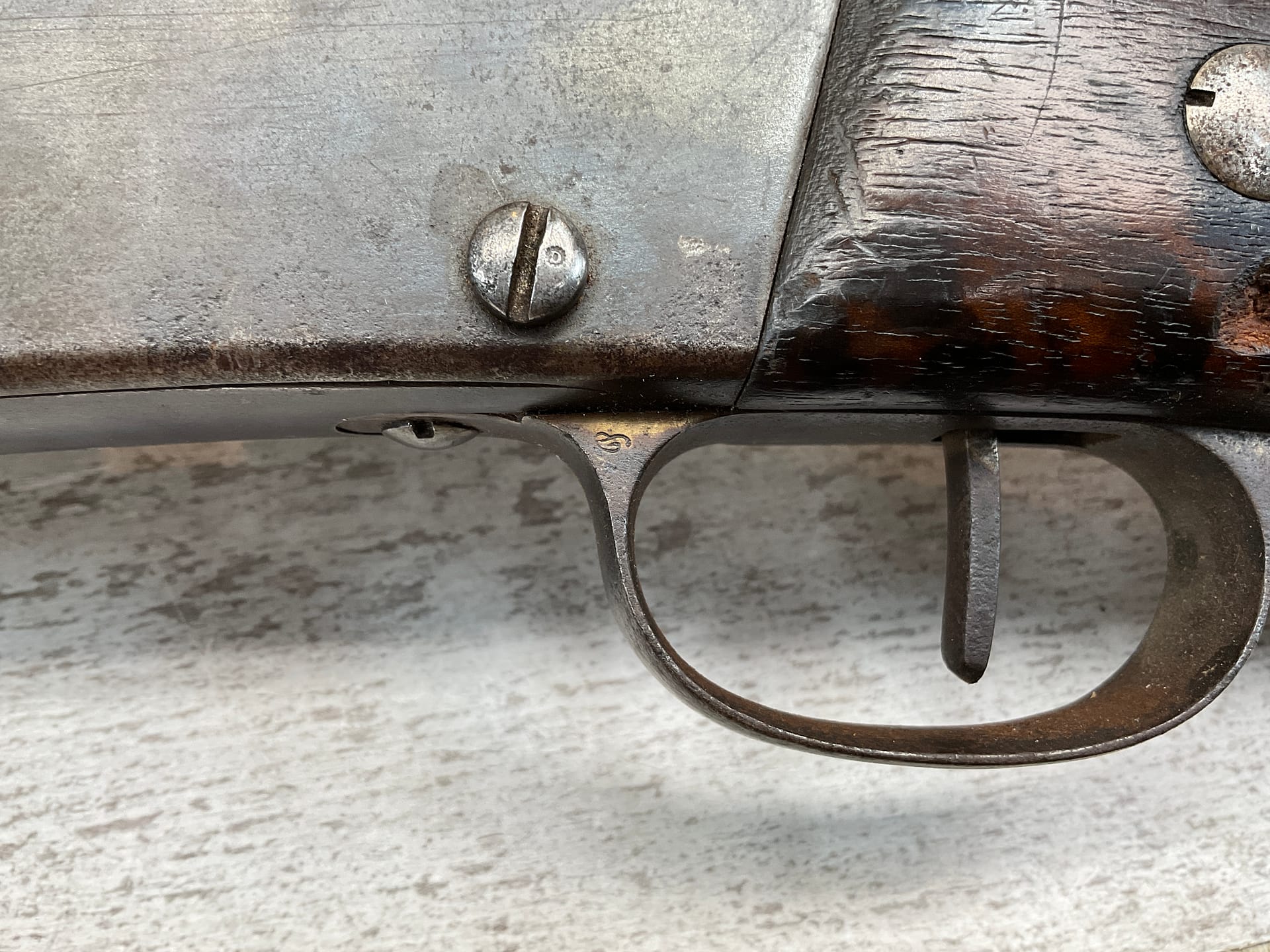 FRENCH MLE 1886 M93 INFANTRY RIFLE 8MM LEBEL BOLT ACTION RIFLE, ANTIQUE ...