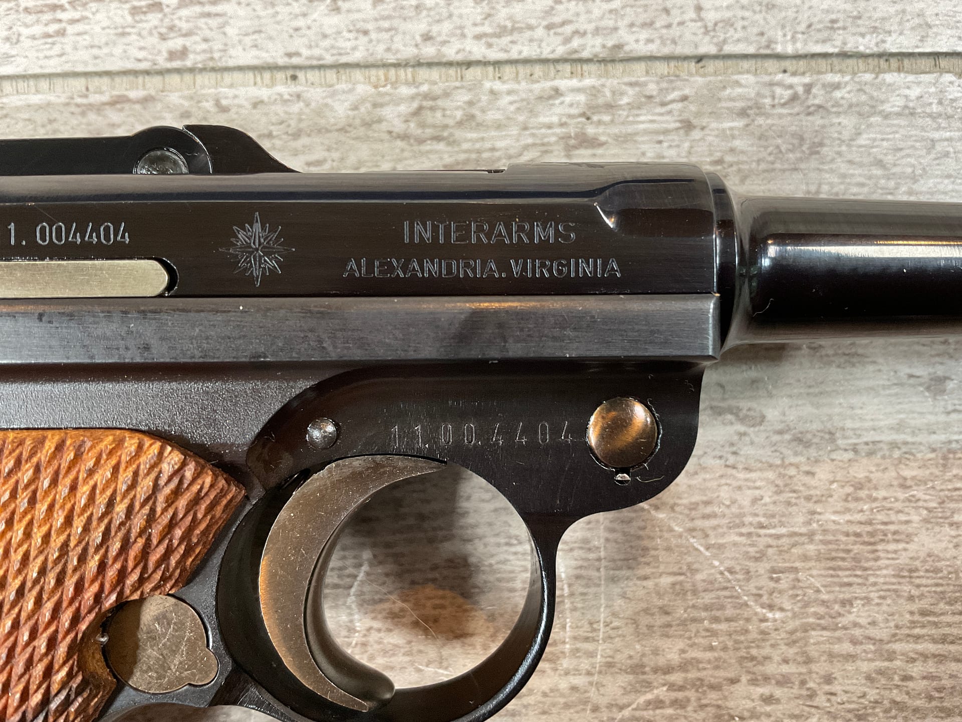 MAUSER INTERARMS AMERICAN EAGLE 4" 9MM P08 LUGER IN BOX #3-07050-BA ...