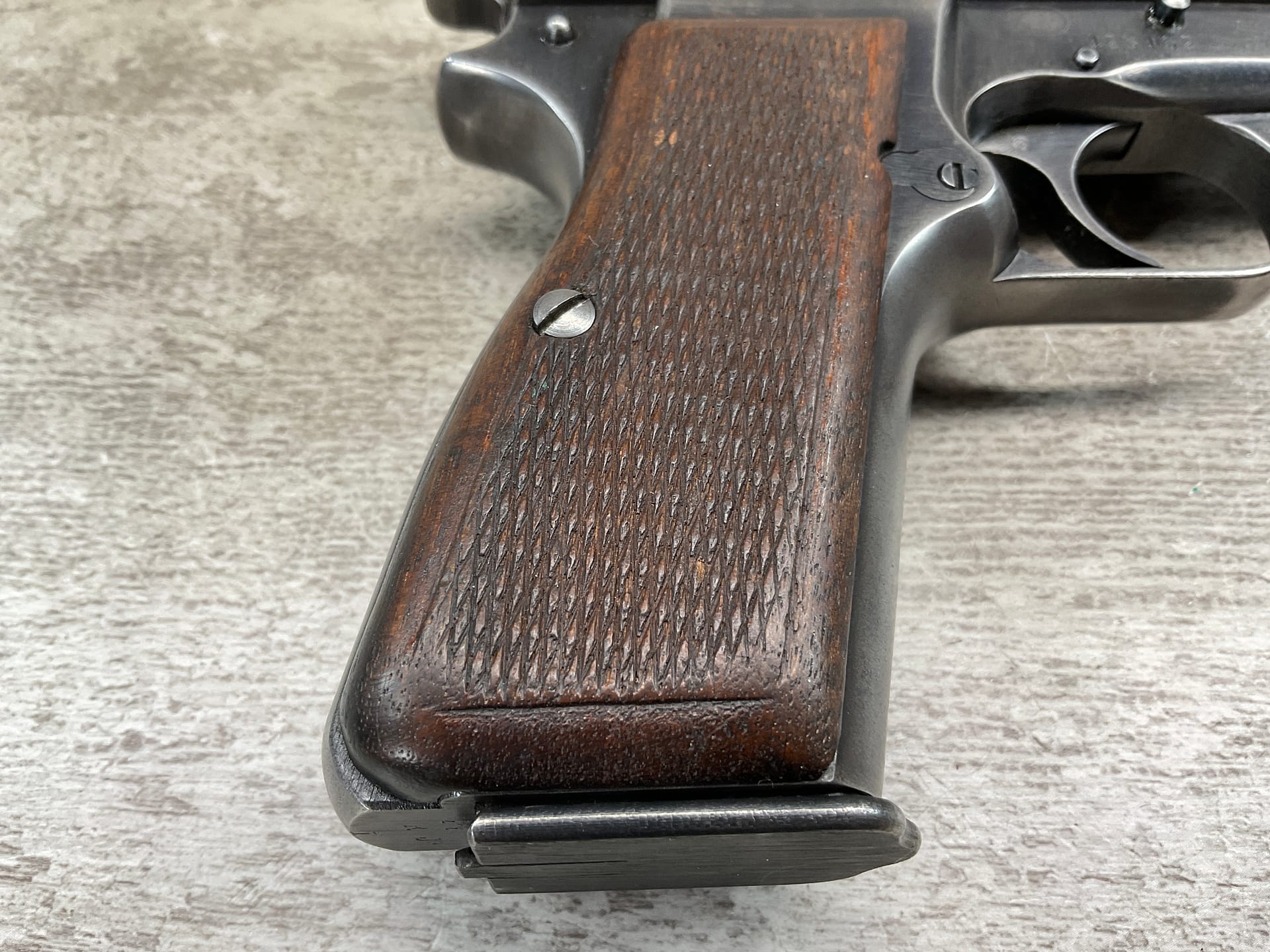 FN BROWNING HI POWER 9MM NAZI MARKED ALL MATCHING PISTOL - Checkpoint ...