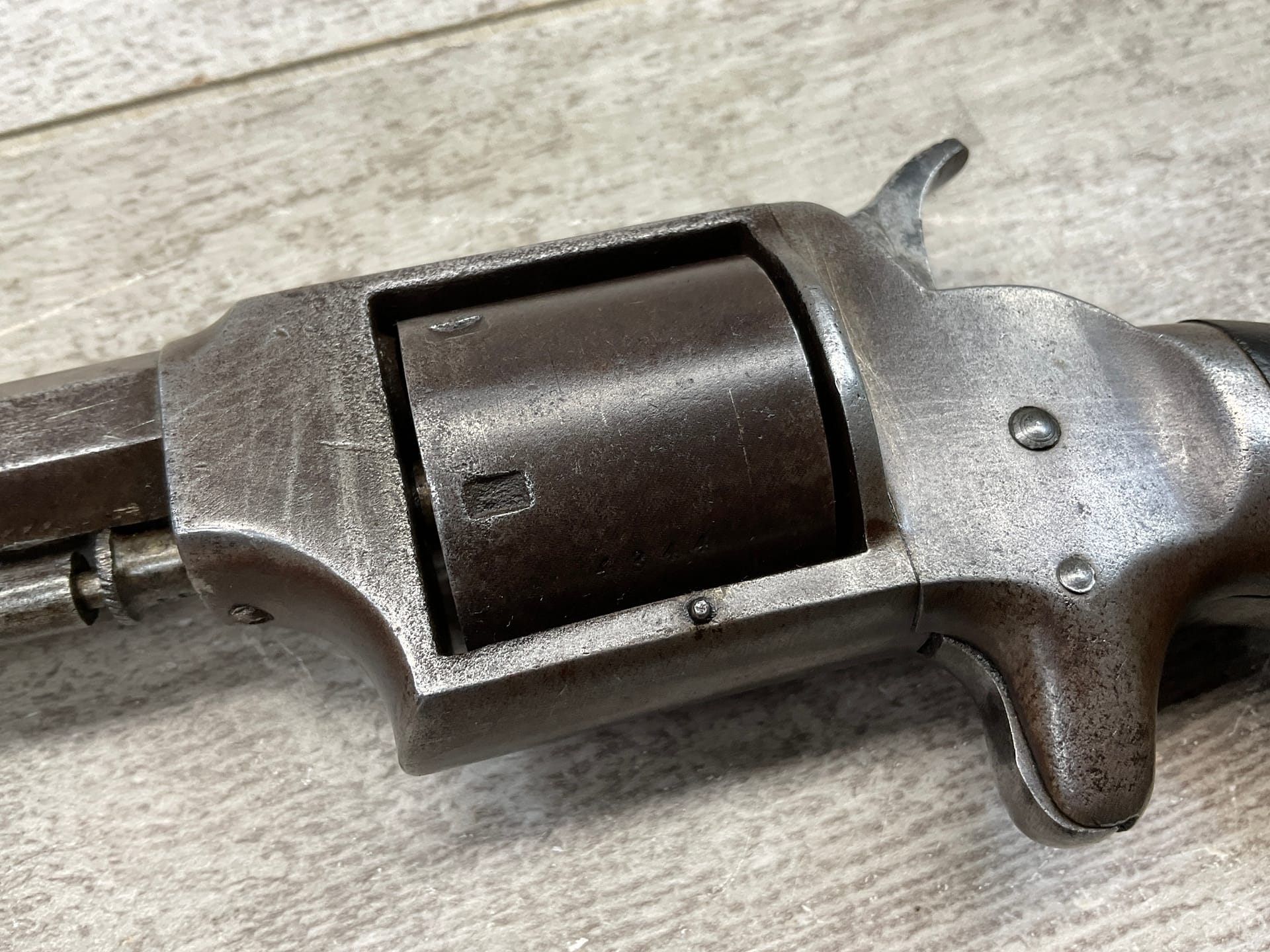 ORIGINAL U.S. CIVIL WAR "W.L. GRANT" UHLINGER .32 RF BREECH LOADING ...