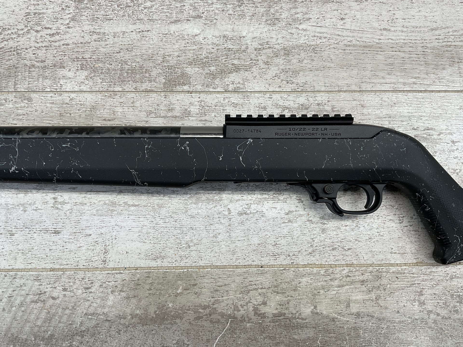 RUGER 10/22 CARBON FIBER .22LR SEMI AUTO RIFLE, NEW IN BOX - Checkpoint ...