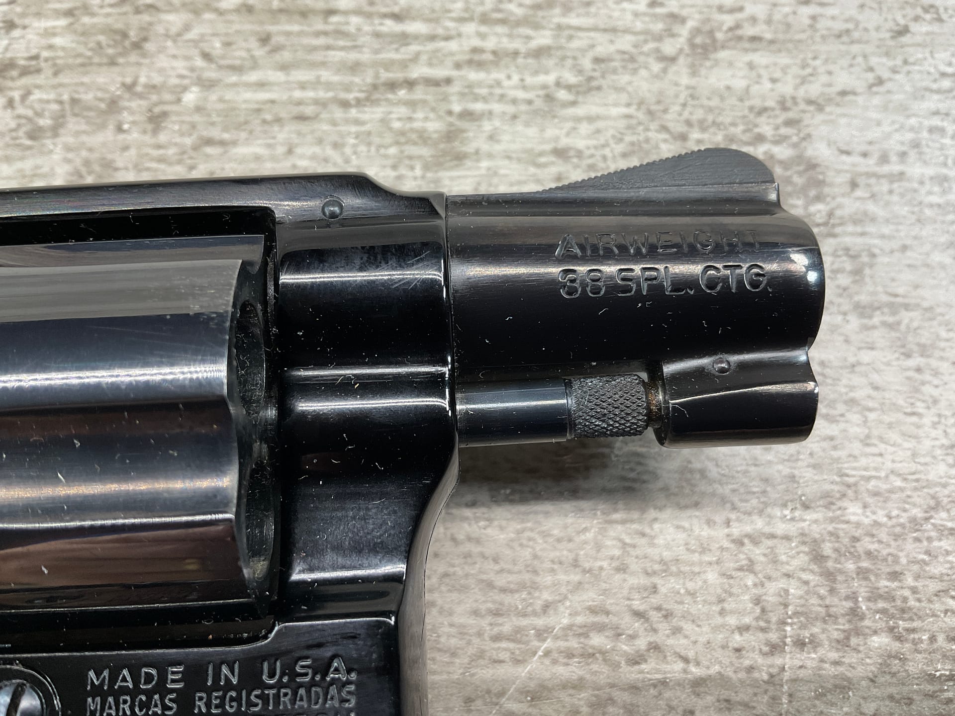 SMITH & WESSON MODEL 37 CHIEFS SPECIAL AIRWEIGHT 38 SPECIAL ...