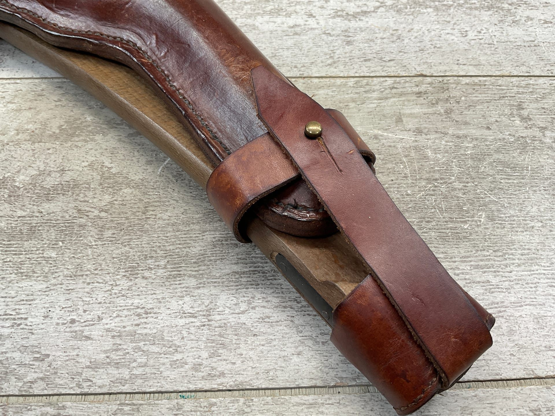 NAVY LUGER REPRO HOLSTER W/ BOARD - Checkpoint Charlie's