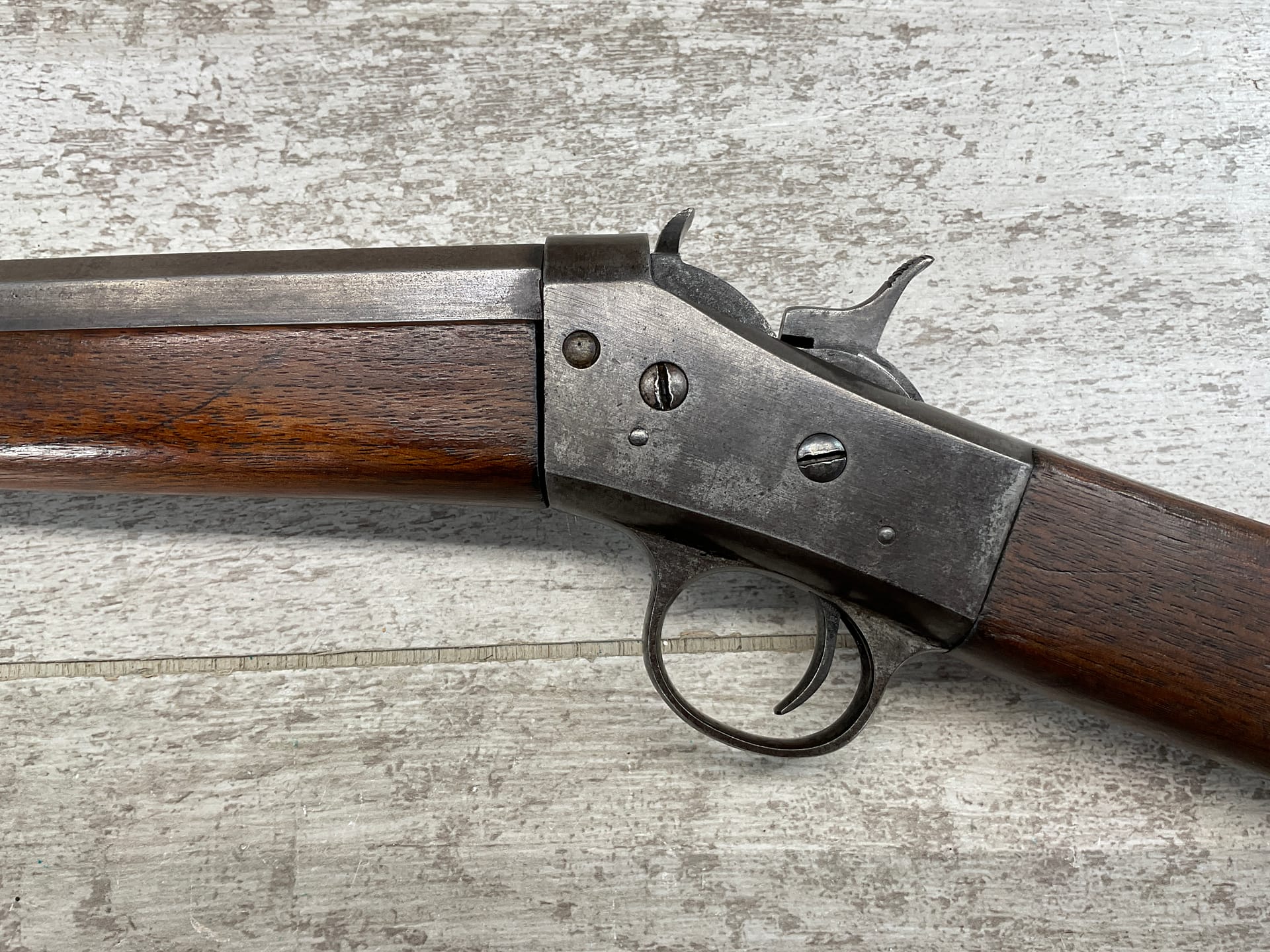 REMINGTON NUMBER 4 TAKEDOWN ROLLING BLOCK .22 LR RIFLE #3-12003-PF ...