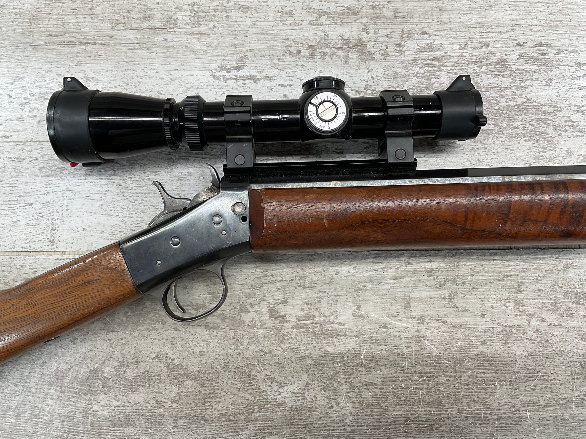 REMINGTON MODEL 4 TAKEDOWN ROLLING BLOCK .22LR SINGLE SHOT RIFLE W ...