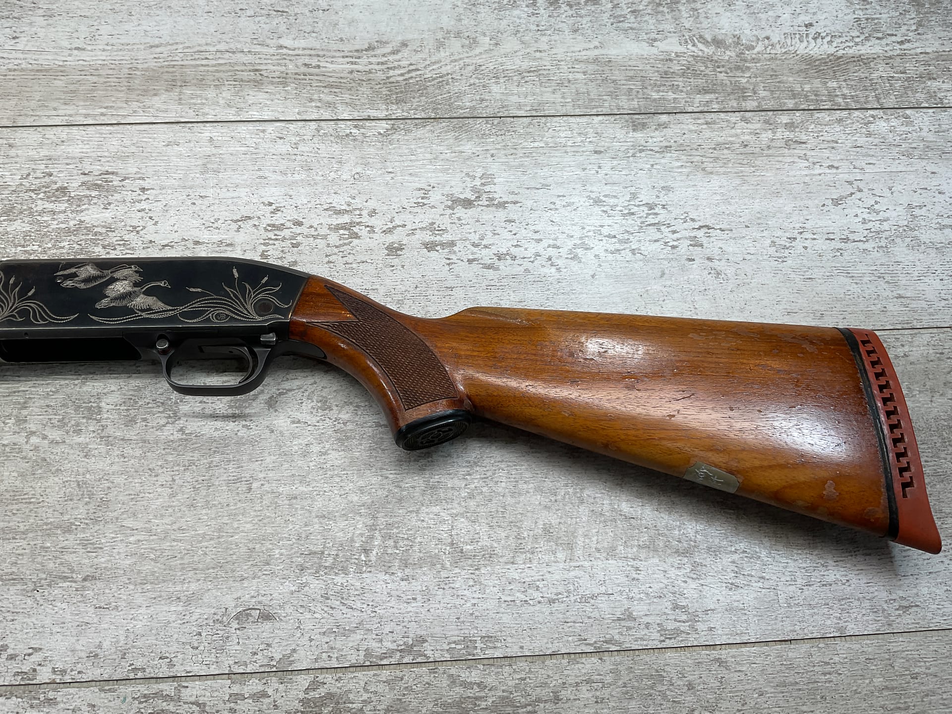 JC HIGGINS MODEL 20 SEARS ROEBUCK & CO. 12GA PUMP ACTION SHOTGUNJC ...