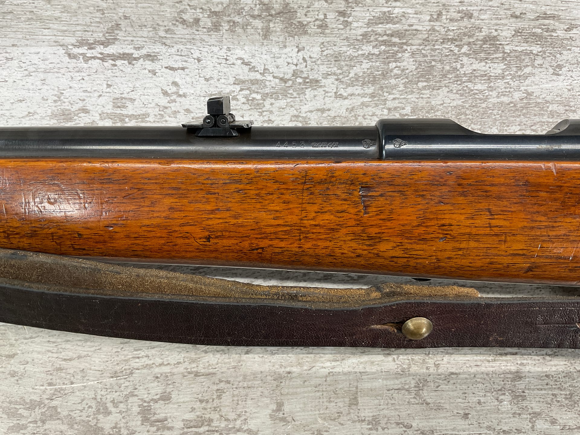 F.W. HEYM GERMAN .22 TRAINER SINGLE SHOT BOLT ACTION RIFLE - Checkpoint ...