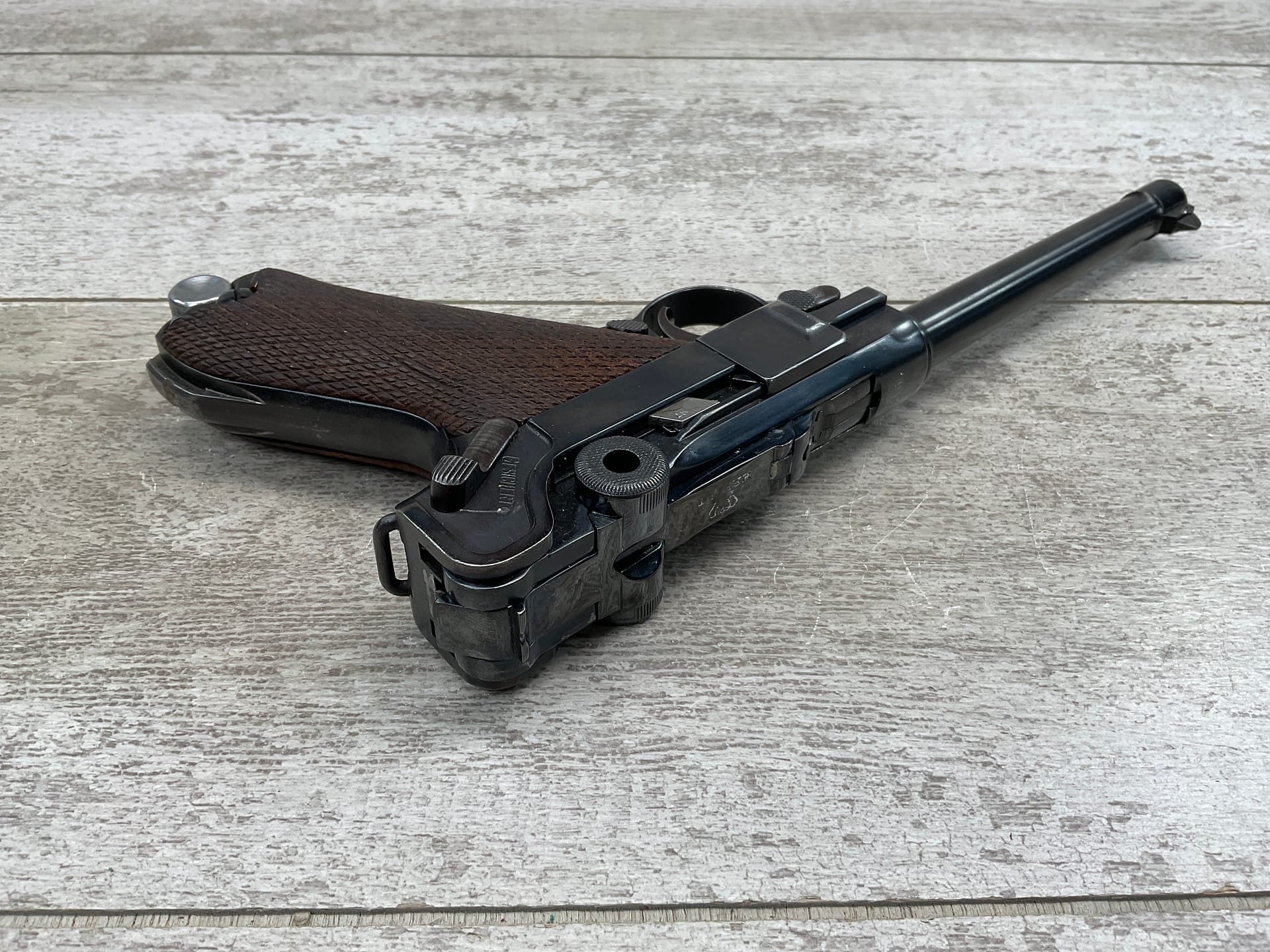 ERFURT NAVY LUGER P08 9MM SEMI AUTO PISTOL - Checkpoint Charlie's