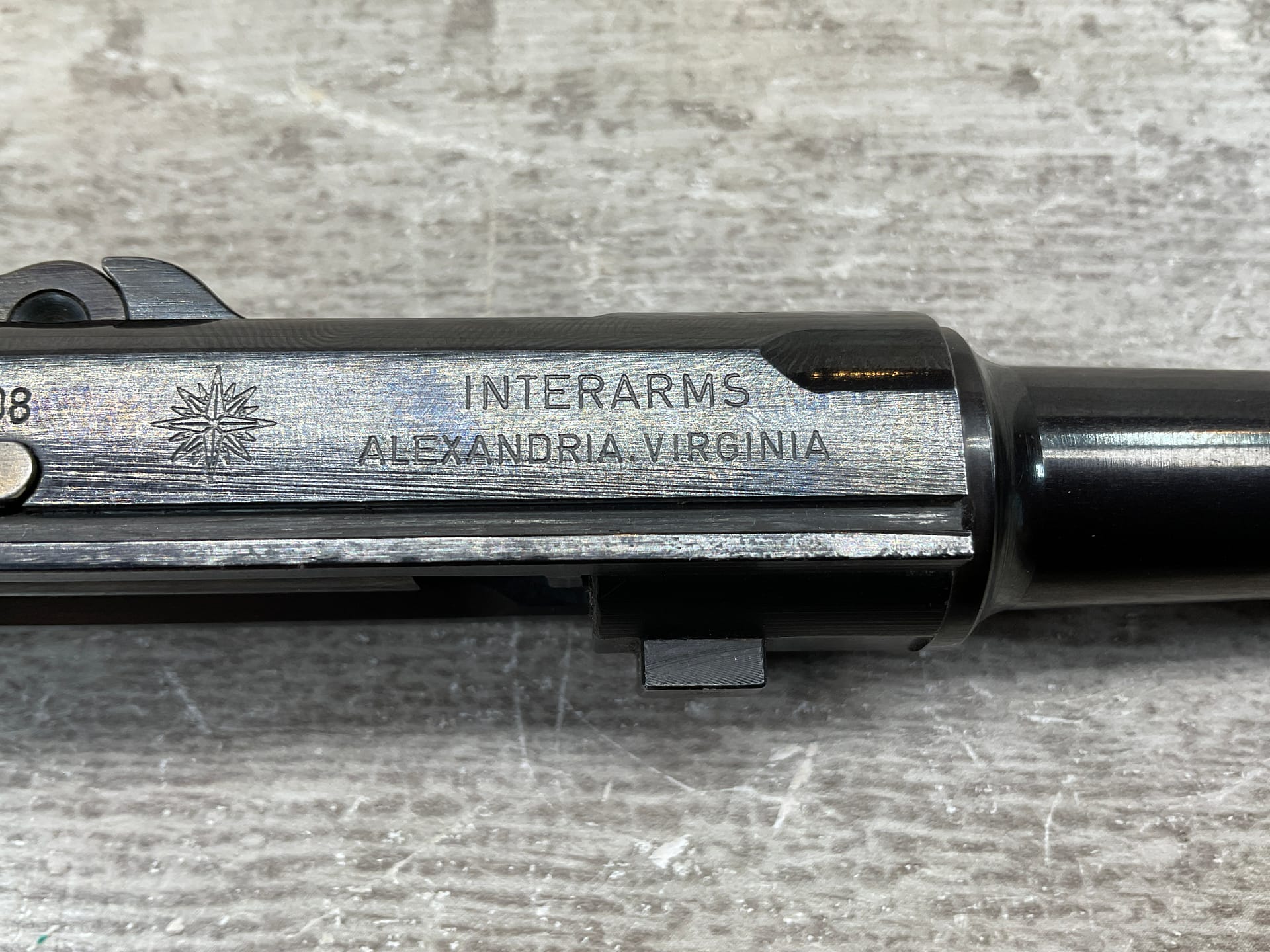 LUGER 9MM UPPER ASSEMBLY / RECEIVER, AMERICAN EAGLE CHAMBER STAMP ...