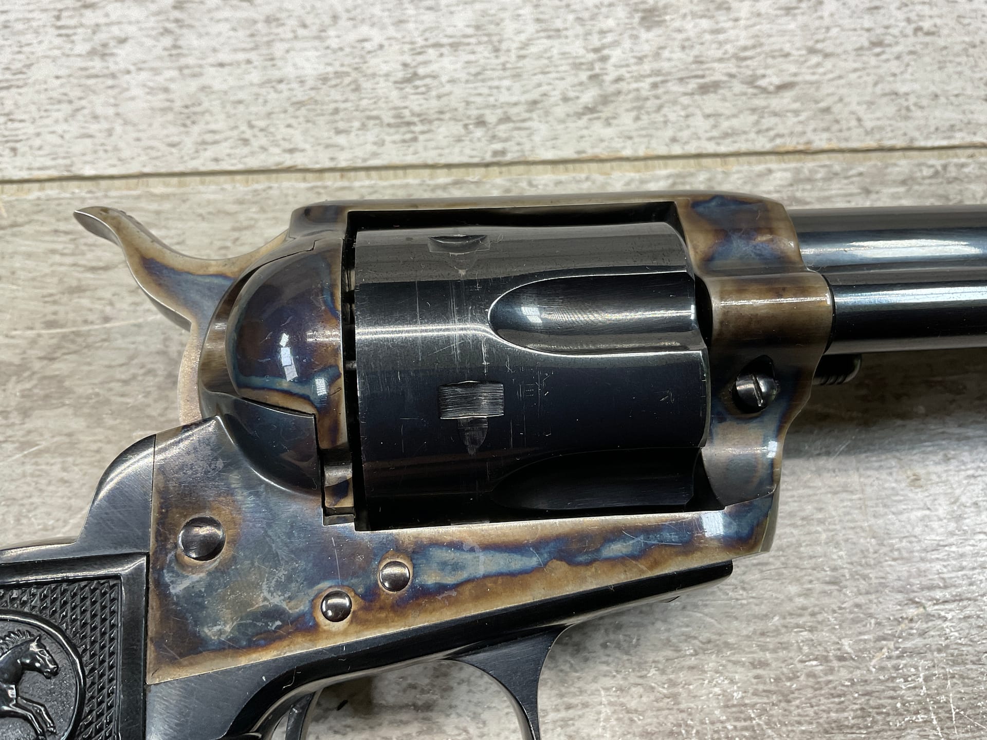 AMERICAN WESTERN ARMS PEACEKEEPER 1873 SINGLE ACTION REVOLVER, .45 COLT ...