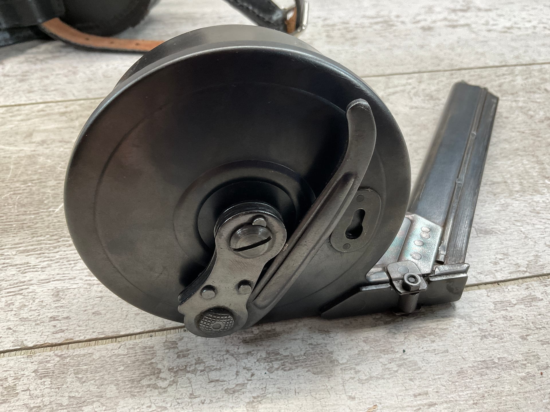 LUGER P08 REPRO SNAIL DRUM & LEATHER HOLSTER - Checkpoint Charlie's