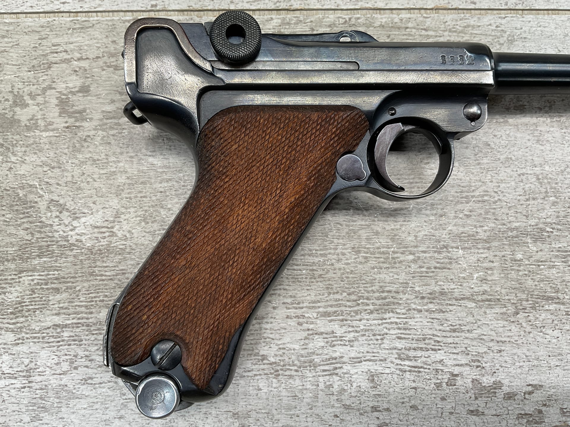 ERFURT NAVY LUGER P08 9MM SEMI AUTO PISTOL - Checkpoint Charlie's
