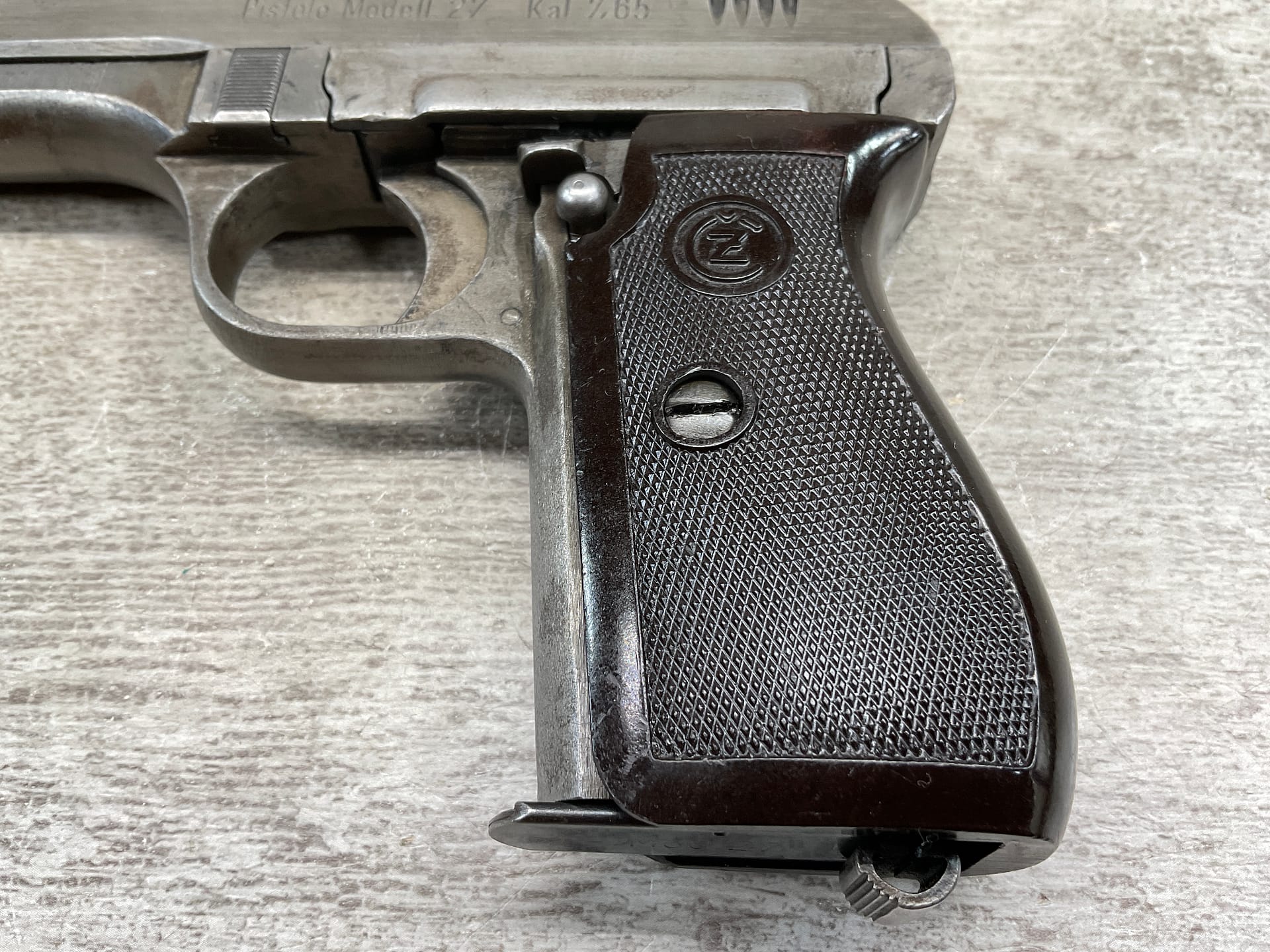 CZECH CZ27 PISTOLE MODELL 27 NAZI MARKED PISTOL - Checkpoint Charlie's