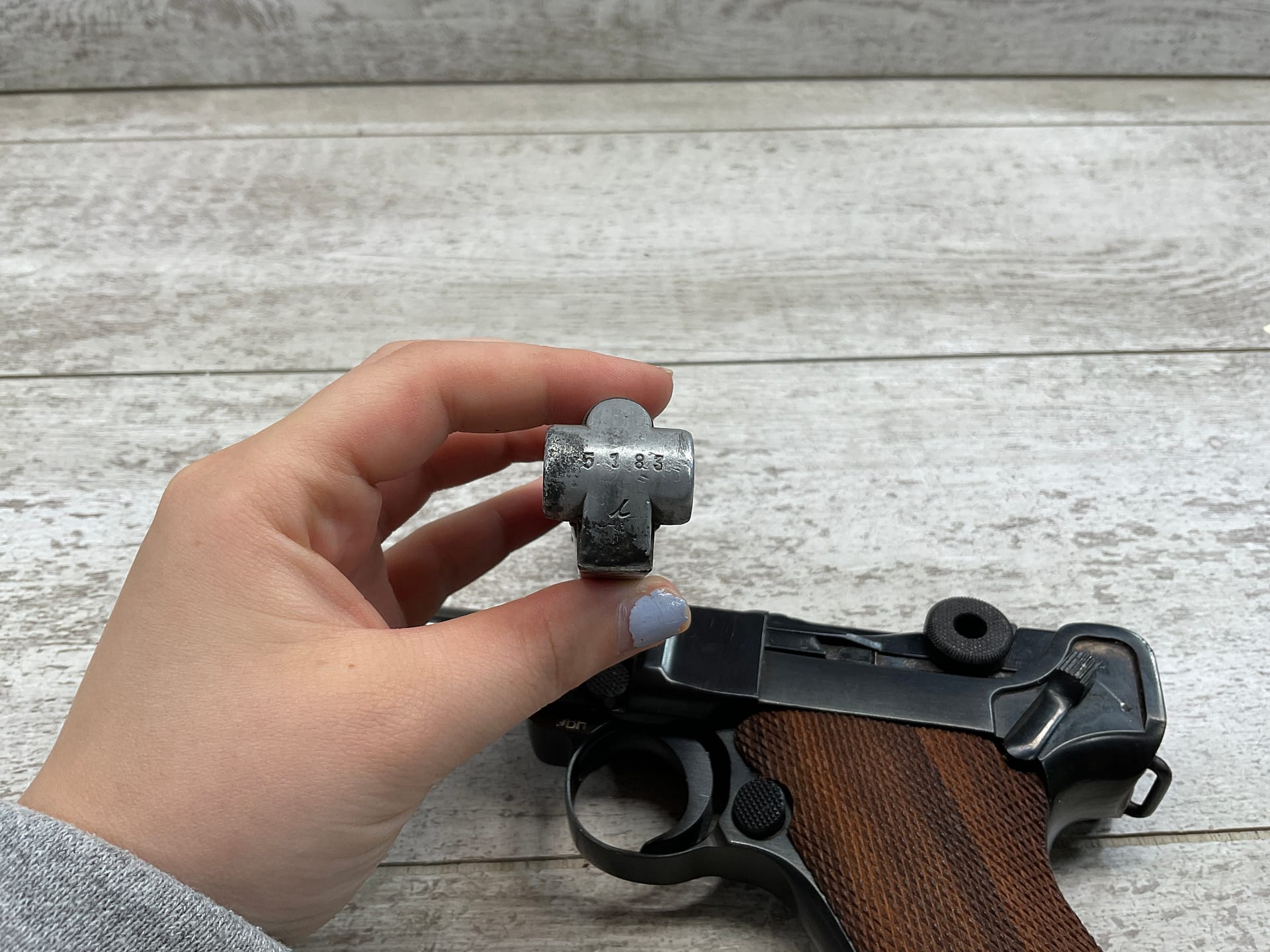 DWM LUGER P08 9MM SEMI AUTO PISTOL - Checkpoint Charlie's