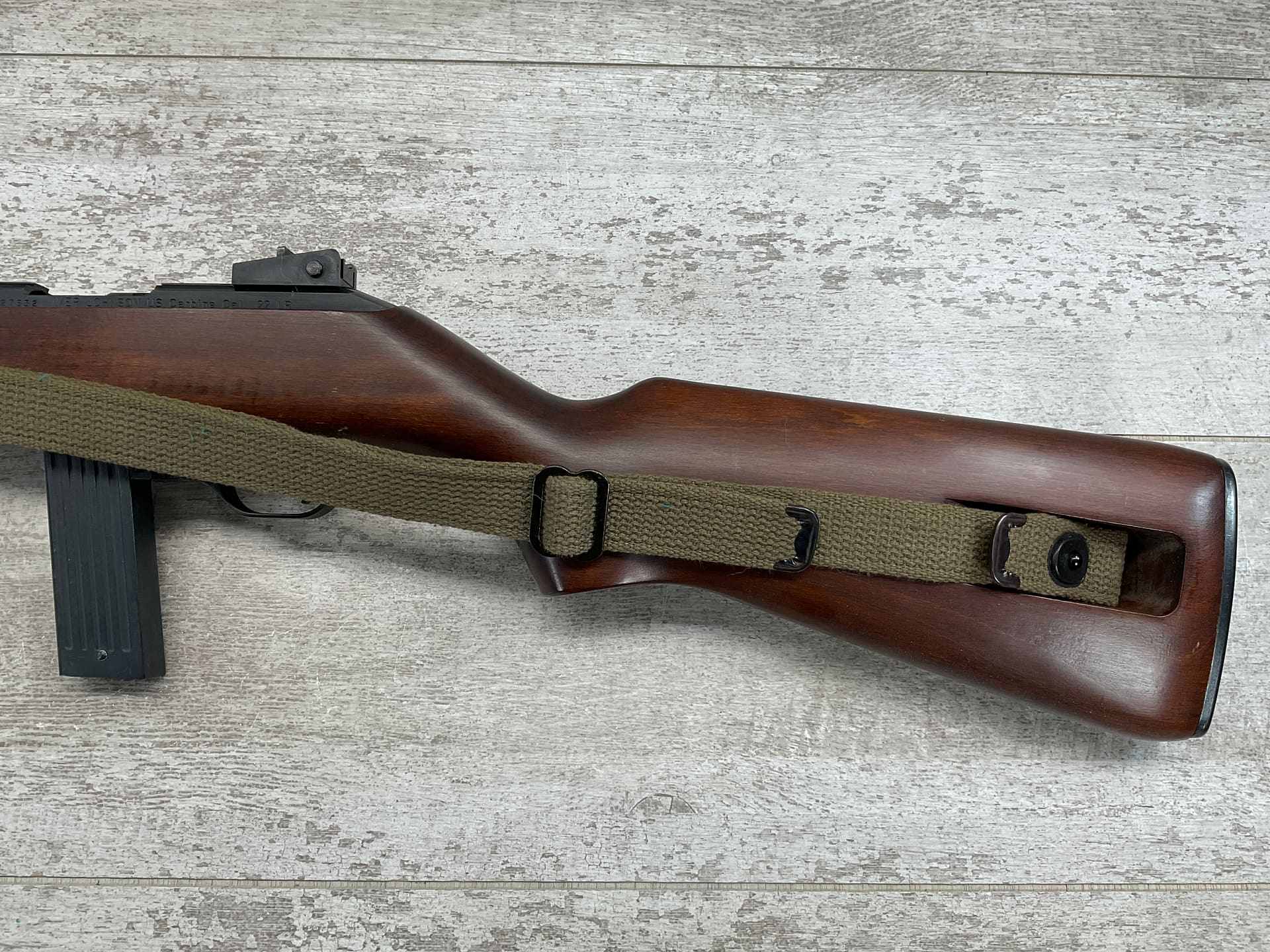 IVER JOHNSON .22LR M1 CARBINE SEMI AUTO RIFLE - Checkpoint Charlie's