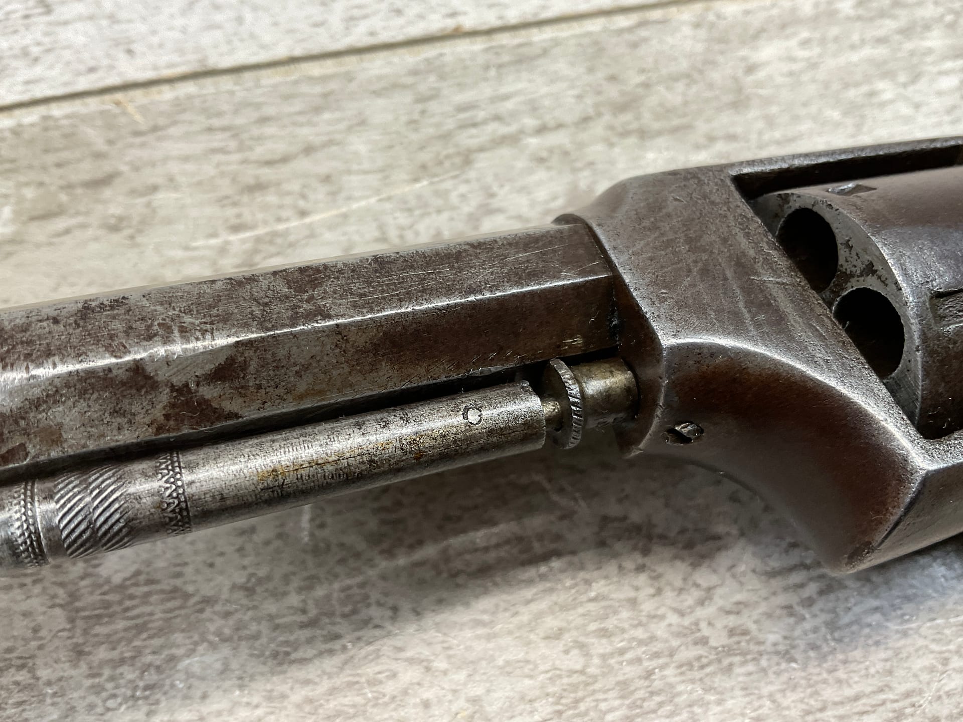 ORIGINAL U.S. CIVIL WAR "W.L. GRANT" UHLINGER .32 RF BREECH LOADING ...