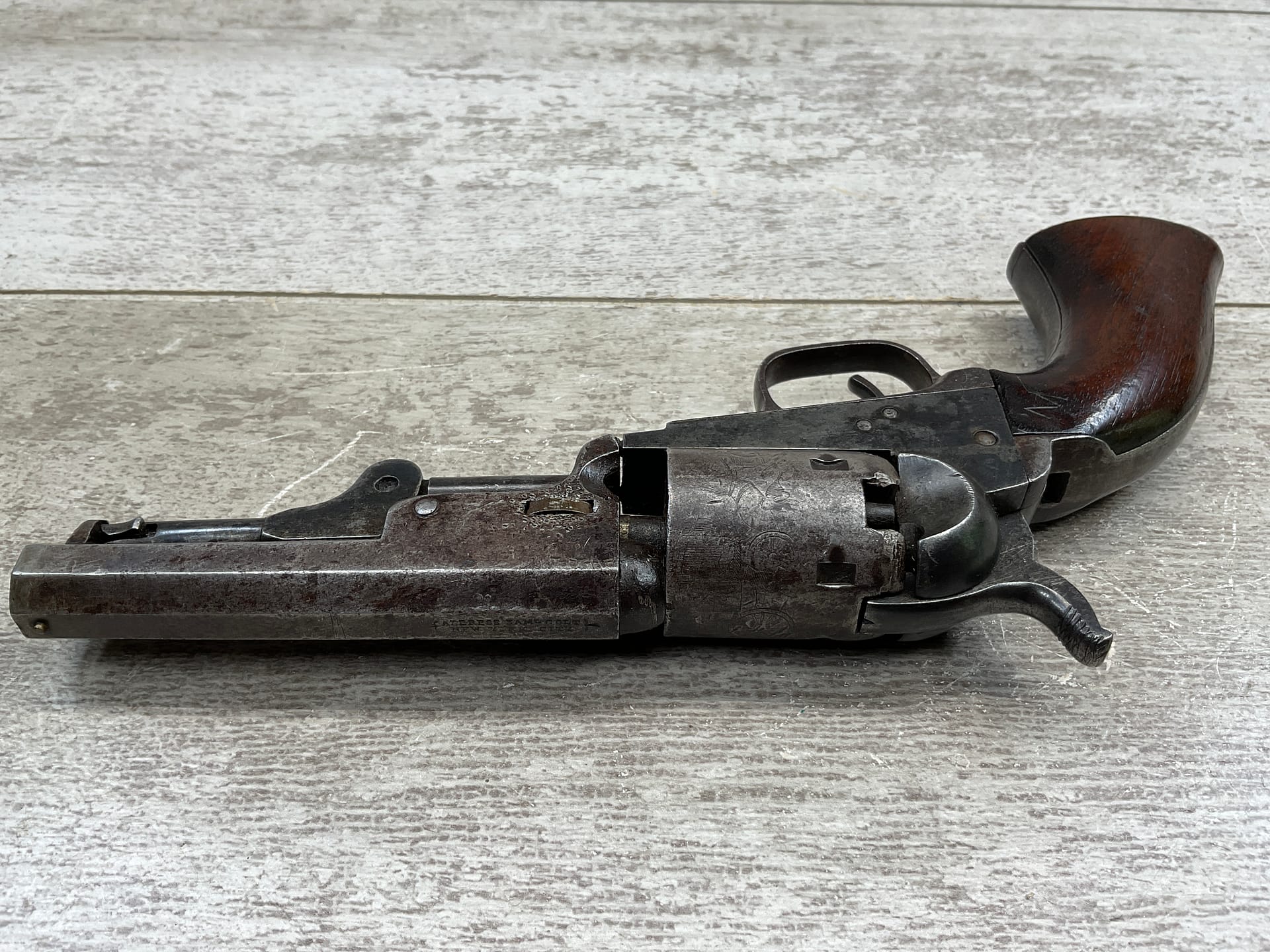 COLT 1849 STAGE COACH ANTIQUE REVOLVER, 1856 MFR - Checkpoint Charlie's