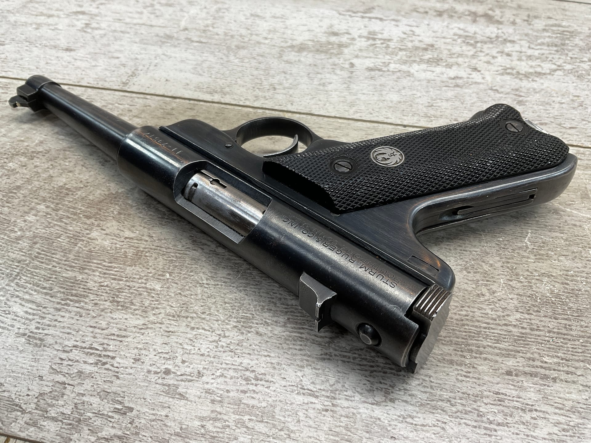 RUGER MARK I STANDARD 4 3/4" PENCIL BBL 22LR PISTOL - Checkpoint Charlie's