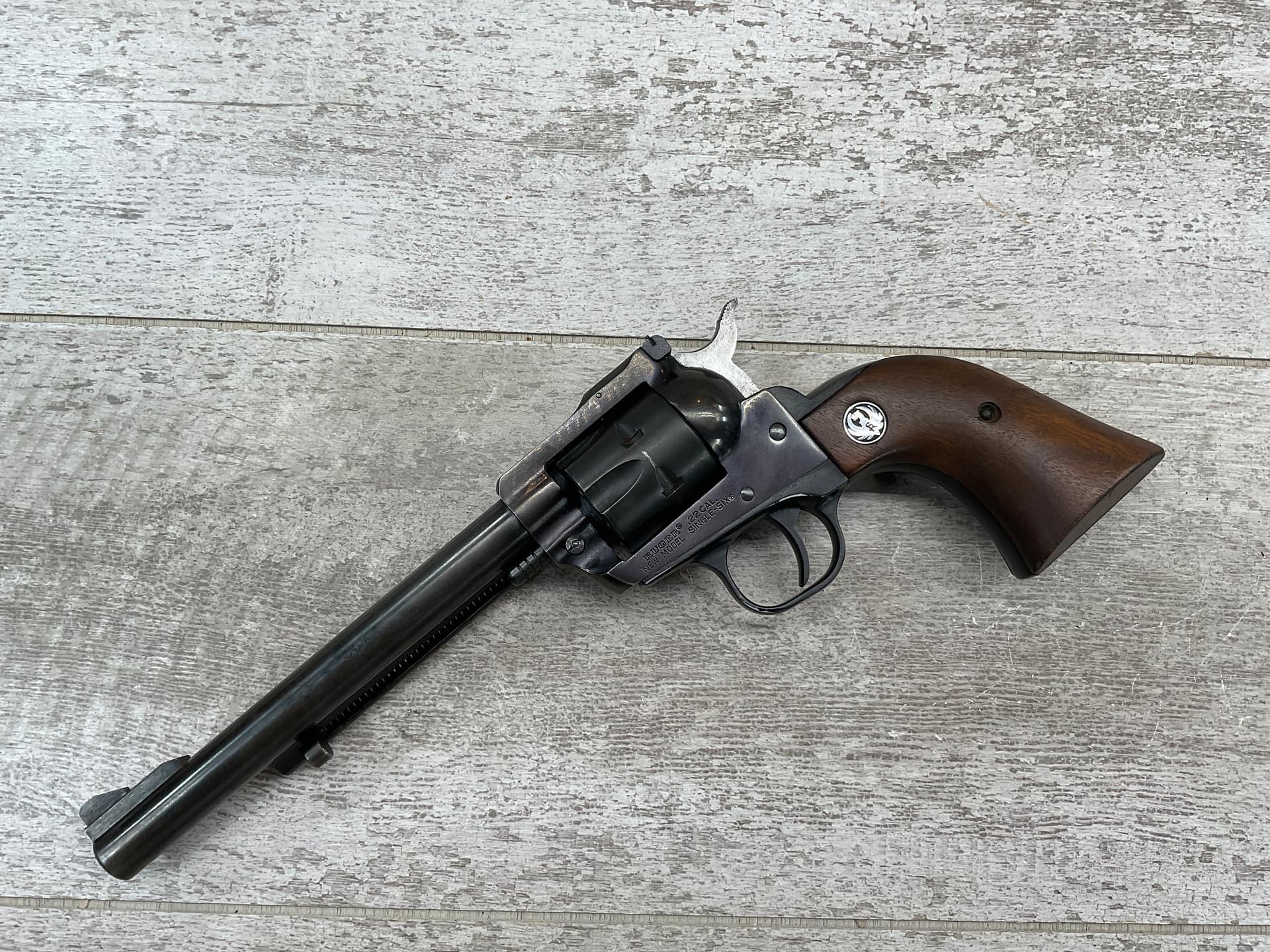 RUGER NEW MODEL SINGLE SIX .22LR REVOLVER - Checkpoint Charlie's