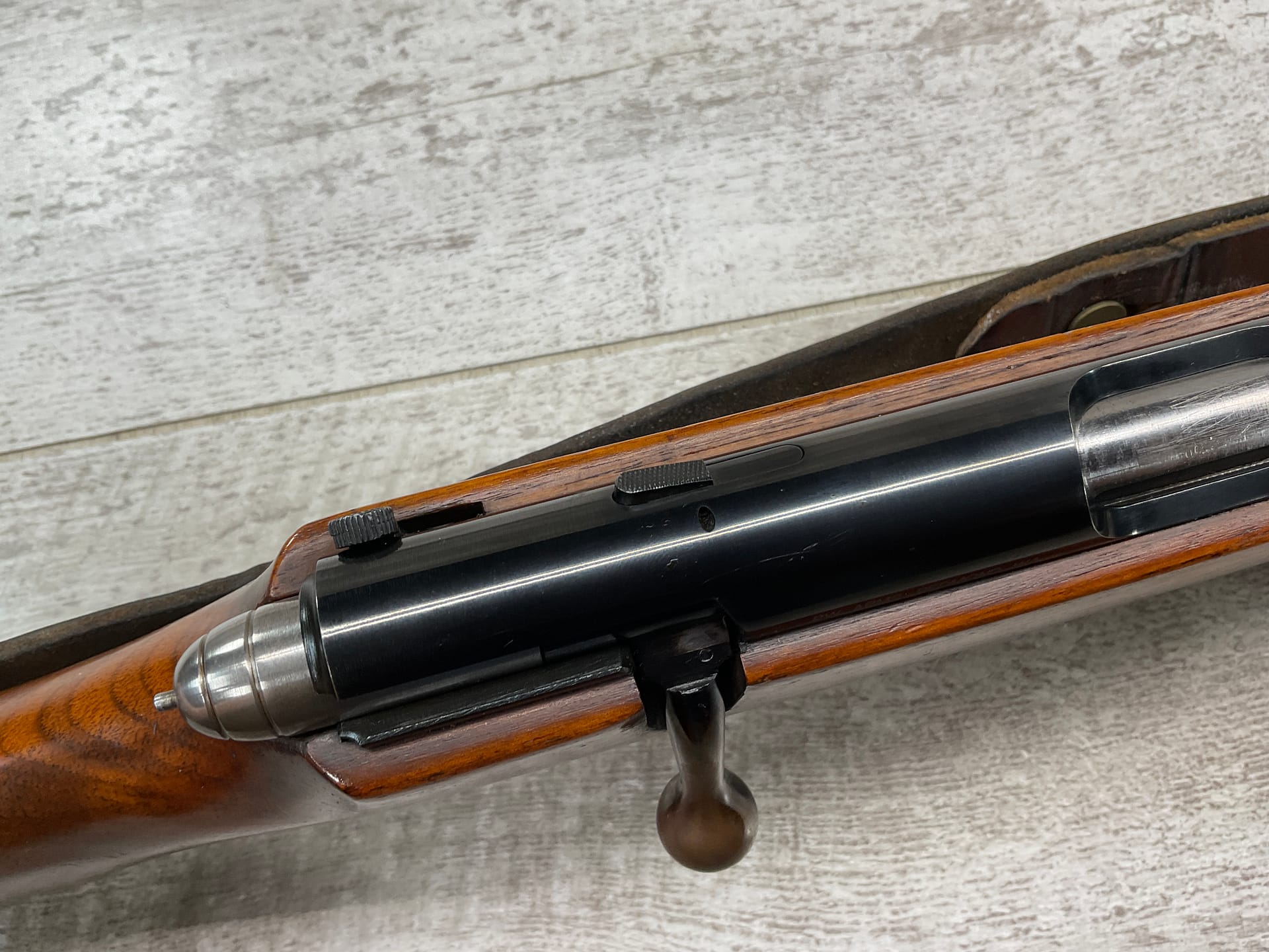 F.W. HEYM GERMAN .22 TRAINER SINGLE SHOT BOLT ACTION RIFLE - Checkpoint ...